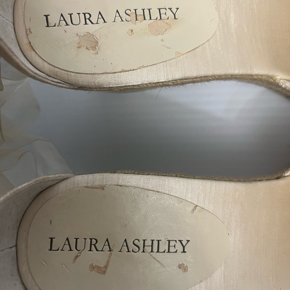 Laura Ashley | Shoes | Laura Ashley Wedge Shoes With Ankle Strap 1m ...